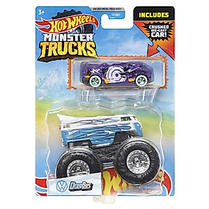 Hot Wheels Monster Truck Dragbus Includes car