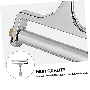 UPKOCH Raclette Scraper Tool Cheese Slicer Cheese Cutter Slicer Hard Cheese Cutter Cheese Wire Cutter Zinc Alloy Butter Cutting Machine Butter Slicer Cheese Cutting Tool Butter Cutter Hob