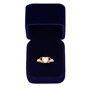 Minicremation Cremation Urn Ring for Ashes for Women Stainless Steel Heart Finger Ring Waterproof Memorial Keepsake Cremation Ring Holds Loved Ones Ashes