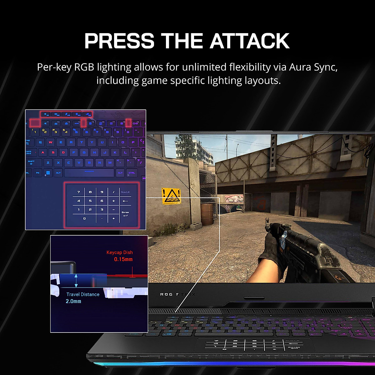 Asus 2023 ROG Strix Scar 15 15.6inches IPS Type FHD Gaming Laptop, AMD Ryzen 9 5900HX, 64GB RAM, 4TB PCIe SSD, Backlit Keyboard, GeForce RTX 3080, WiFi 6, Win 11 Pro, Gray, 32GB SnowBell USB Card