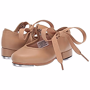 Bloch Girls Annie Tyette Dance Shoe, Brown Tan, 5 Toddler