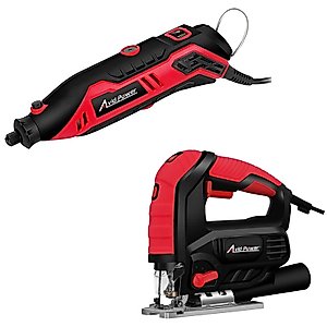 AVID POWER Rotary Tool Bundle with 7.0A 3000 SPM Jig Saw