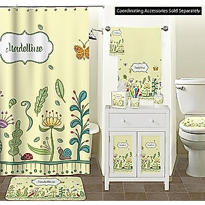 YouCustomizeIt Nature Inspired Waste Basket - Double Sided (Black) (Personalized)