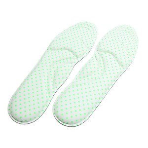 Qtqgoitem 1 Pair Green Sponge High Heel Arch Support Insert Insoles Shoes Pad Cushion for Woman (model: d8c aad cb4 a4b cdb)