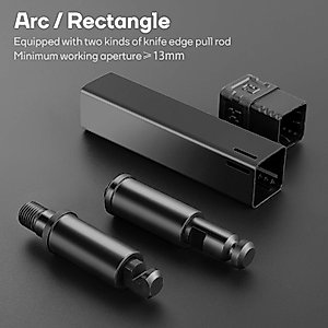 Eastvolt Rivet Nut Tool, 3 in 1 Hand Rivet, Rivet Gun Rivet Nut Tool Reamer 3 in 1 Set, Including 60Pcs Rivet Nuts, 6 Metric & SAE Mandrels and 2 Reaming Mandrels with Carrying Case (BT-501)