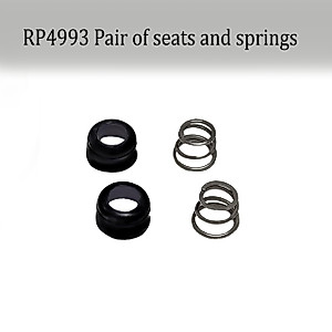 ALITZ Replacement Faucet Cartridge for Genuine Delta OEM RP1991 / Use for Delta 1600 Series tub and Shower faucets Included RP4993 Pair of Seats and Springs