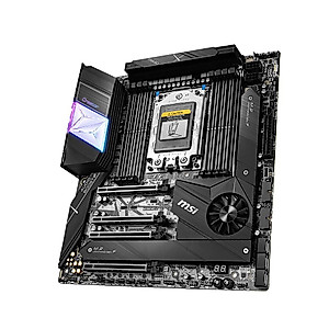 MSI Creator TRX40 Motherboard (AMD sTRX4, PCIe Gen4, M.2, USB3.2 Gen2x2, DDR4, 10G LAN, Wi-Fi 6, eATX)