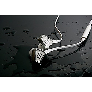 Soul Electronics Bluetooth Wireless Impact High Efficiency Earphones, White (SI08WH)