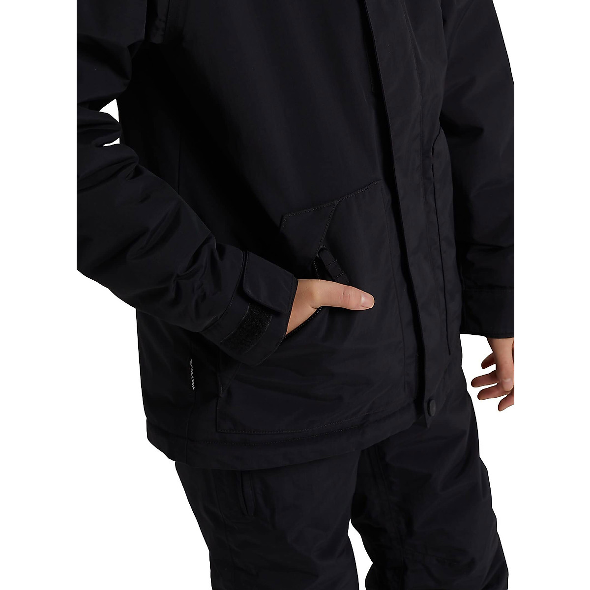 Burton Boys Dugout Jacket, True Black New, Medium