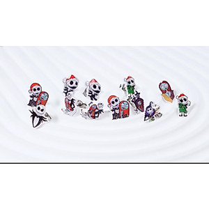 6 Pairs Earrings Set