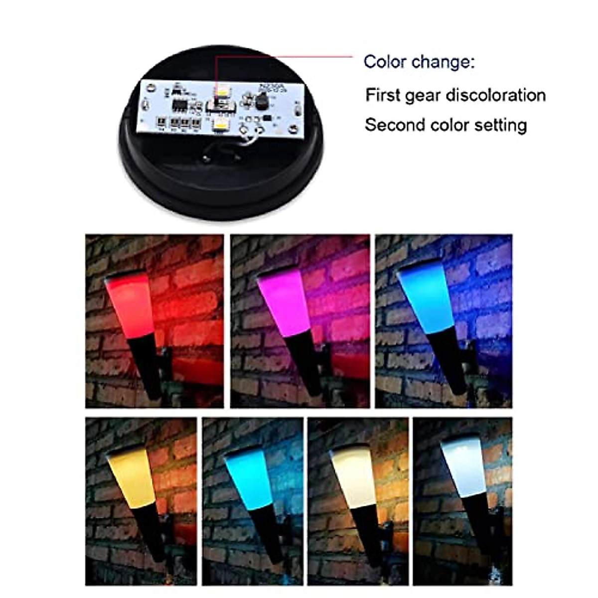 LED Solar Light Outdoor Garden Waterproof Wall Lamp Corridor Decorative Atmosphere Light for Home Garden Courtyard