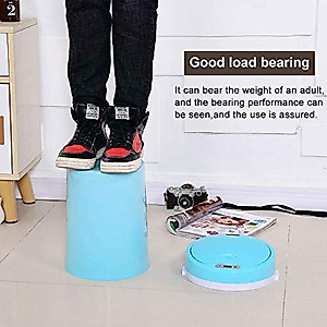 WENLII 16L Automatic Induction Trash Can Touchless Smart Motion Sensor Rubbish Waste Bin Waste Garbage Bin
