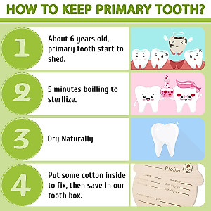 Artsadd Custom Colorful Tooth Fairy Box with Name, Personality Wooden Tooth Storage and Saver Box for Lost Teeth Children, Newborn Baby Birthday Christmas Keepsake Gift