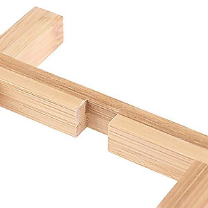 Durable Wood Plant Stand Flower Pot Holder Planter Rack Bonsai Holder Garden Free Standing Potted Stand Indoor Display Rack