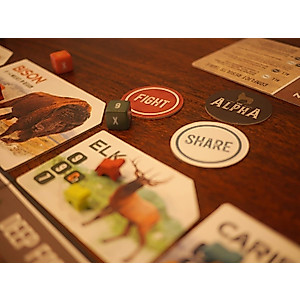 Bicycle The Alpha - A Light Strategy Game for Adults and Family Ages 10 and Up,Grey