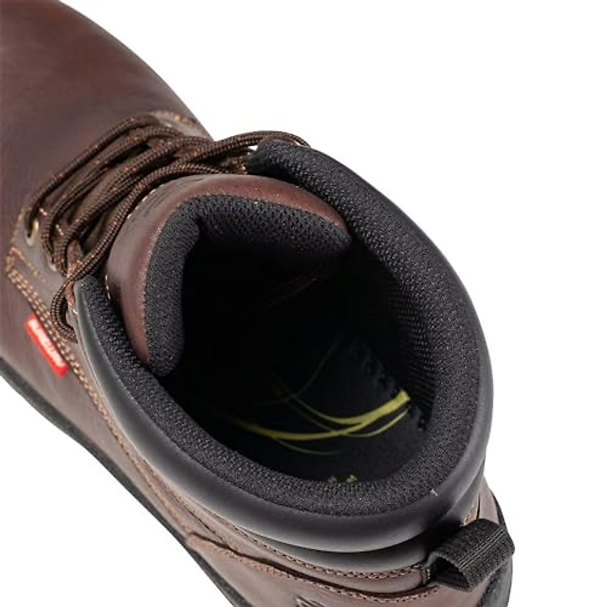 SUREWAY Mens Waterproof Soft/Steel Toe Work Boots/Shoes for Men,Full-Grain Leather,Oil/Slip Resistant,Lightweight,Anti-Fatigue for Standing/Walking All Day Long,Steel Toe Brown,Size 9.5