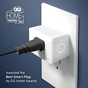 Wemo Smart Plug (Simple Setup Smart Outlet for Smart Home, Control Lights and Devices Remotely Works w/Alexa, Google Assistant, Apple HomeKit)(Pack of 1)