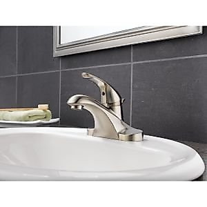 DELTA FAUCET B510LF, 4.25 x 6.13 x 4.25 inches, Chrome