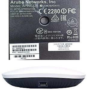 Aruba Networks AP-325 IEEE 802.11ac 1.69 Gbps Wireless Access Point (Aruba Controller Required)