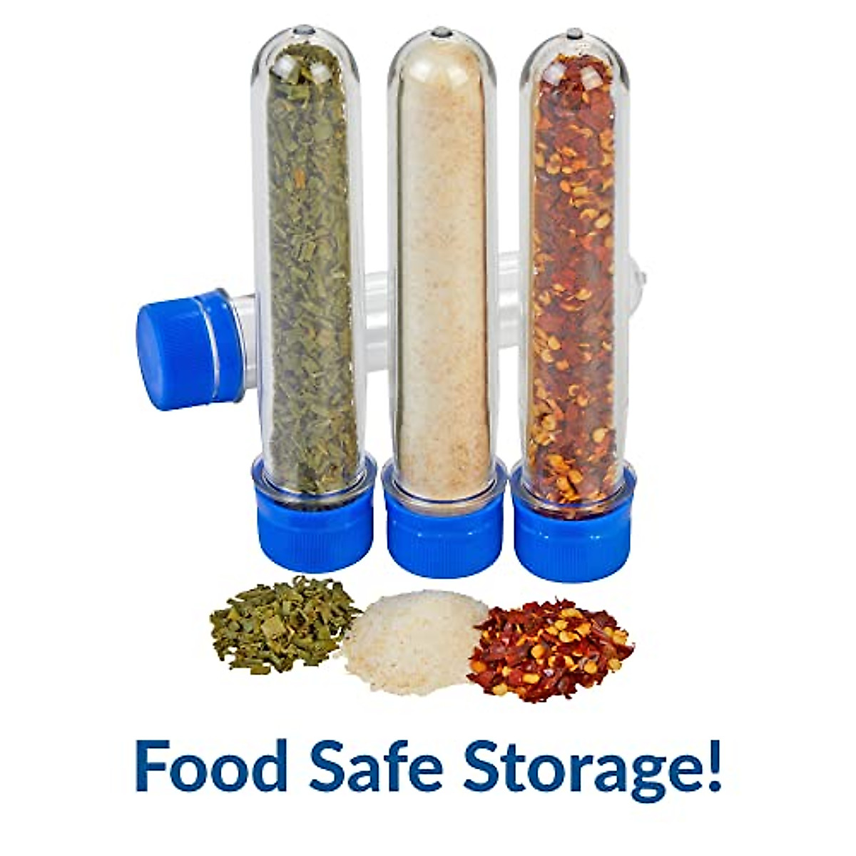 Steve Spangler's Large Plastic Test Tubes with Caps, Test Tubes for Kids, 15 Pack