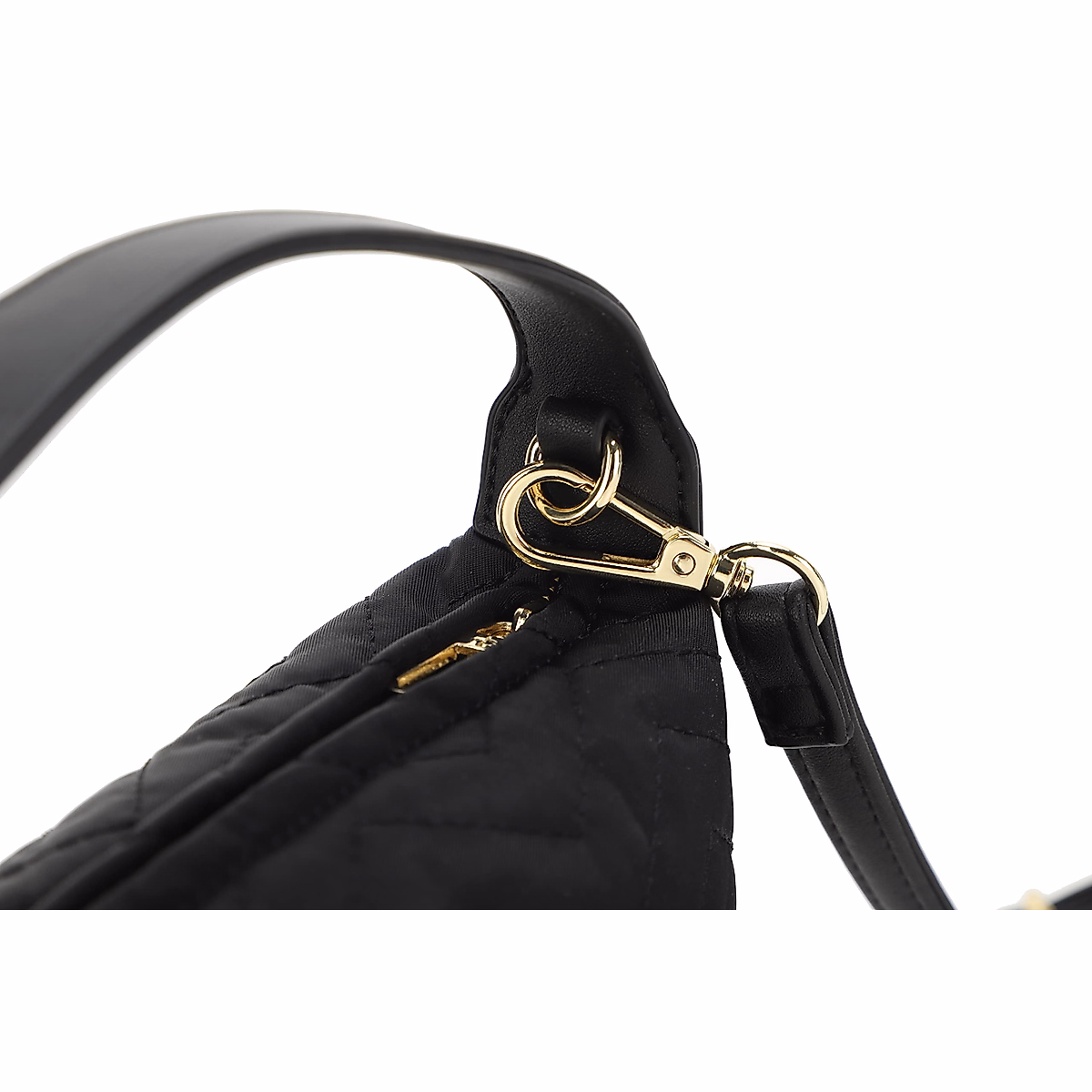 BE SMART Small Women Crossbody Bag with Wavy Embroidery Design Lightweight Casual Shoulder Handbag Simple Fashion Phone Bag Mini Purse for Ladies