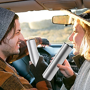 EASTROCK Stainless Steel Cylinder Shaker Percussion Instrument Rhythm Latin Percussion for Professional Band Accompaniment