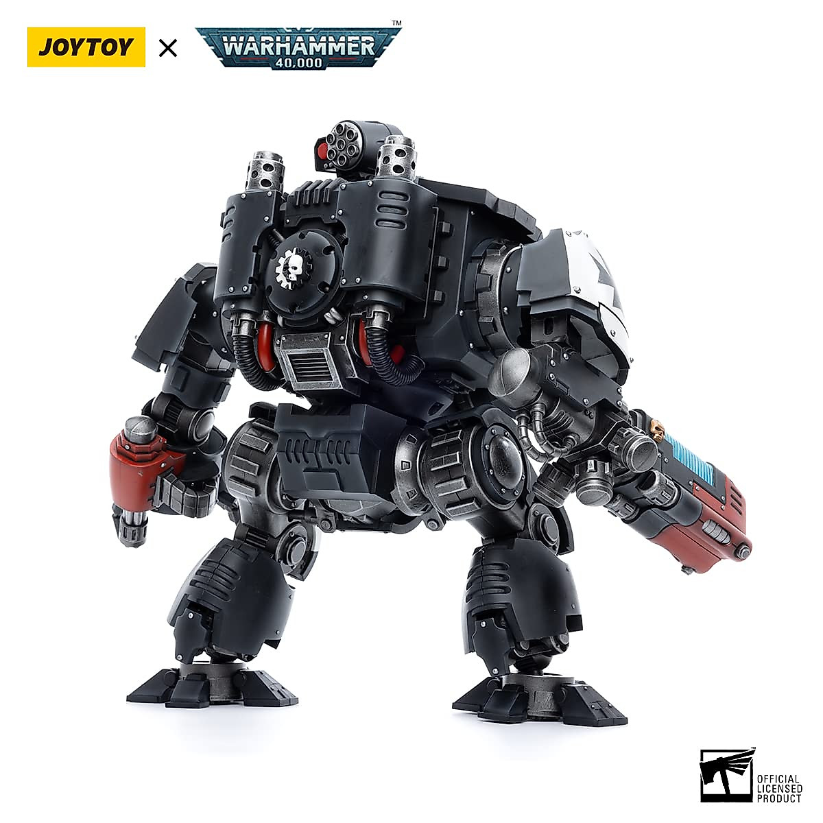 JOYTOY Warhammer 40K Officially Licensed Mecha Black Templars Redemptor Dreadnought 1:18 Scale Collectible Action Figure 11.73”Height