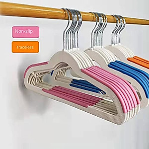 MBETA Material Plastic Children's Hanger Wet and Dry Dual-use Non-Slip Card Strip Clothes Hanger Children's Clothing Store Clothes Hanger
