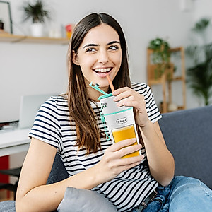 Portable Blender, personal Blender For Shakes and Smoothies, Personal Blender USB Rechargeable, Fresh Juice Blender With 10 Blades White