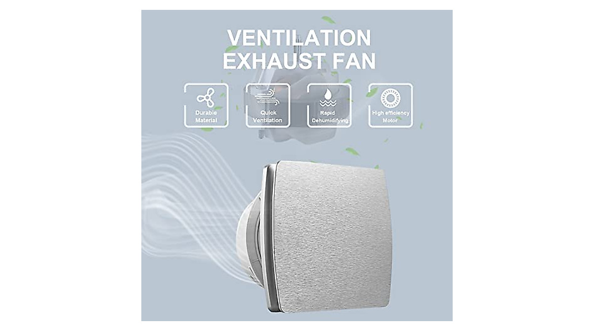 MYGHKO Ultra Silent 6-Inch Exhaust Fan for Kitchen & Bathroom