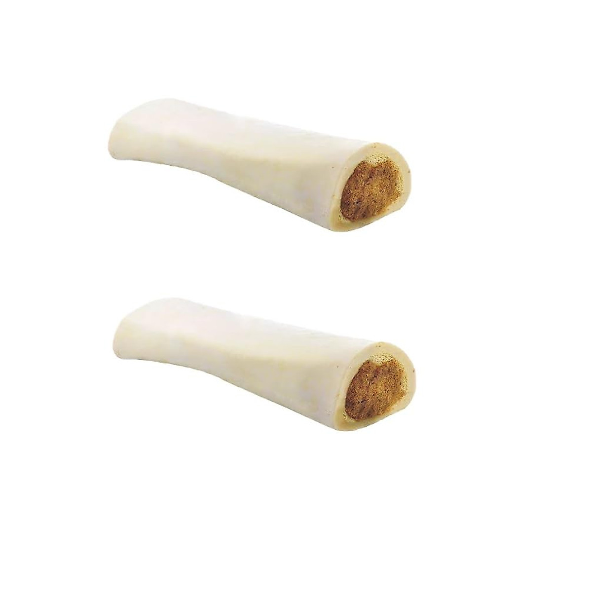 MPP Stuffed Peanut Butter 6 Inch Shin Dog Bones Refillable Nutritious Dental Chew (1 Bone)