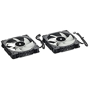 Corsair ML120, 120mm Premium Magnetic Levitation Fan (2-Pack), Dual Pack
