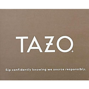 Tazo Black Tea, Organic Peach Cobbler, 20 ct