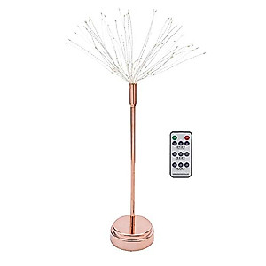 TQNSSM Remote Control LED Copper Wire Fireworks Lights for Home Outdoor Garden Courtyard Wedding Decoration(White)