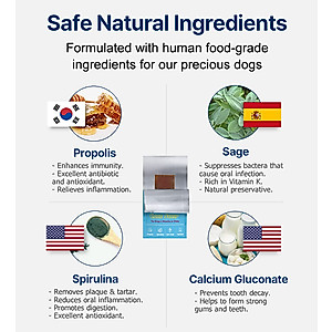 Stupendous Dog Breath Freshener Strip: Pet Dental Care Supplement for Clean Teeth, Fresh Breath, & Healthy Mouth - Dog Bad Breath Treatment, Brushless Oral Care Toothpaste for Dogs & Cats (30 Strips)