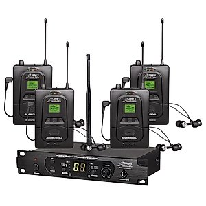 Audio2000'S AWM6306U In-Ear Audio Monitor System
