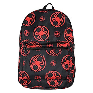 Bioworld Marvel Spider-Man Miles Morales Backpack Laptop Travel Backpack