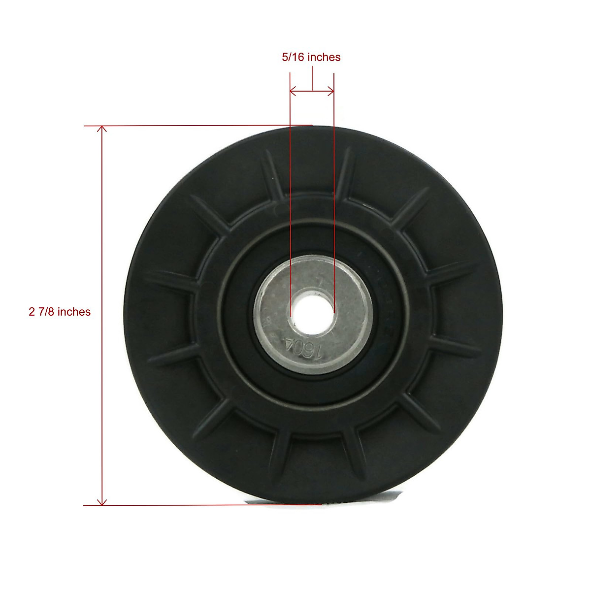The ROP Shop | V-Idler Pulley for John Deere Sabre Lawn Tractor 1338G 1438GS 1438HS 15.538GS,