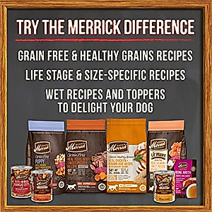 Merrick Dry Dog Food, Real Texas Beef and Sweet Potato Grain Free Dog Food Recipe - 22.0 lb. Bag