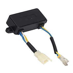 Hilitand Generator Voltage Regulator, 2.5kw Gasoline Generator Accessories Voltage Regulator Single Phase Six Wire Voltage, Communication Integrated Circuits