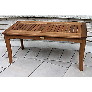 Outdoor Interiors 390070 Eucalyptus Coffee Table