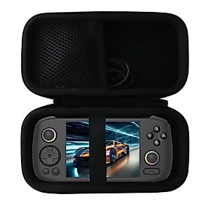 WERJIA Hard Carrying Case Compatible with RG406H Retro Handheld Game Console/LKTINA Handheld Game Console 4.3 inch/5.1 inch