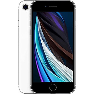 Apple iPhone SE | 64GB | White - Fully Unlocked (Renewed Premium)