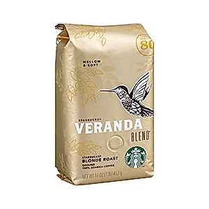 Starbucks - SBK11019631 Premium Blonde Roast Ground Coffee, 1 lb