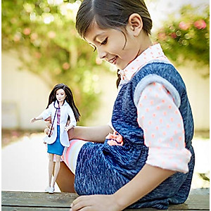 Barbie Pet Vet Doll with Puppy Patient, Brunette