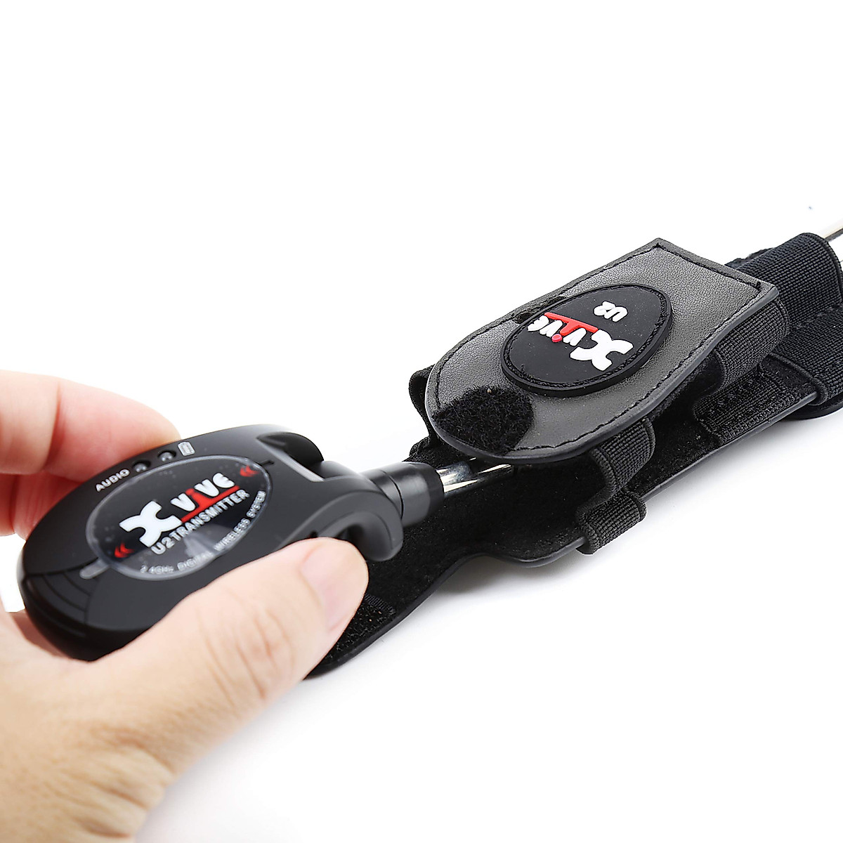 Xvive U2 Guitar Wireless Transmitter Holder,Upgrade 1/4 Cable Compatible Others Transmitter