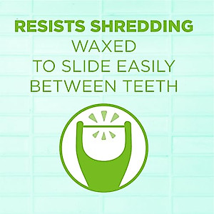 GUM Angled Floss Picks, Perfect for Tight Teeth, Extra Strong Shred-Resistant Dental Floss, Angled for Easy Reach, Dental Flossers for Adults, Fresh Mint Flavor, 75ct (4pk)