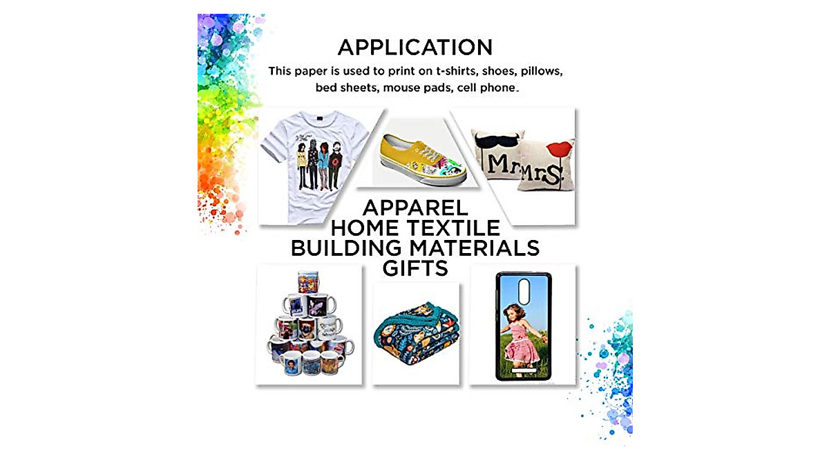 Sublimation Paper 13x19 Inches – Fast Dry, High Transfer Rate