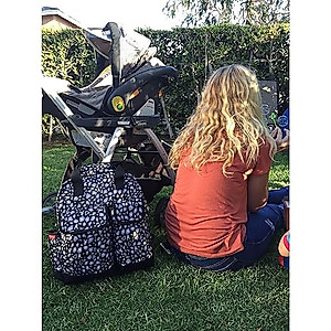 Diaper Bag Backpack, Baby Diaper Bag, Baby Girl Diaper Bag, Cute Baby Boy Diaper Bag, Baby Bag Black Lightweight Waterproof For Mom Large Capacity Travel Bag With Wipe Storage and Bottle Pockets