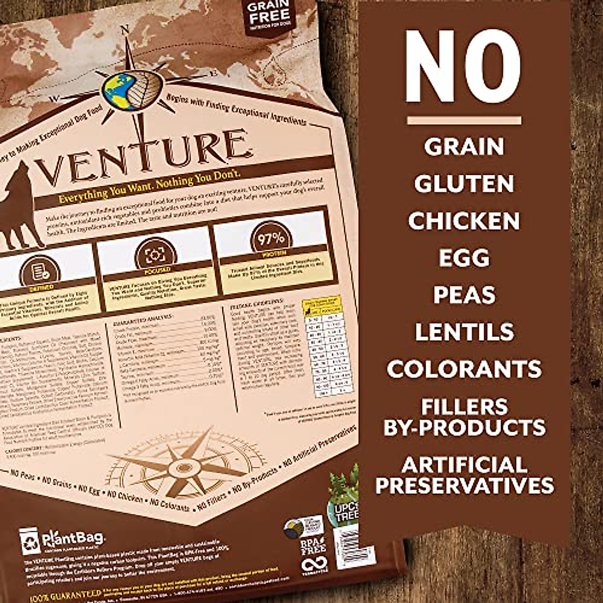 Earthborn Holistic Venture Limited Ingredient Diet Smoked Bison and Pumpkin Dry Dog Food